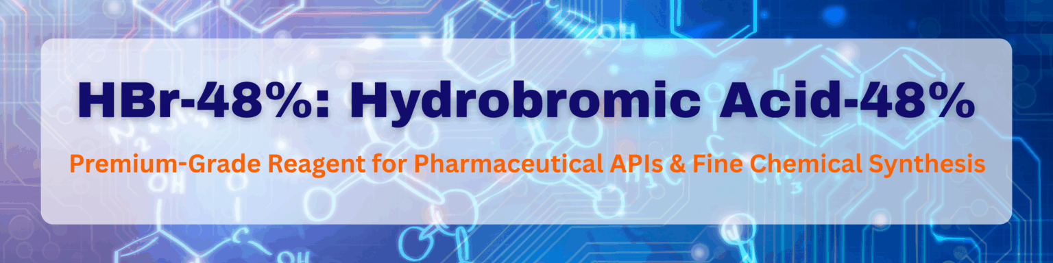 Buy Hydrobromic Acid 48% CAS 10035-10-6 (HBr) | Pharma Grade ...