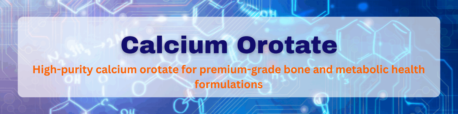 Calcium Orotate Manufacturer & Supplier Asia | High Absorption Calcium ...