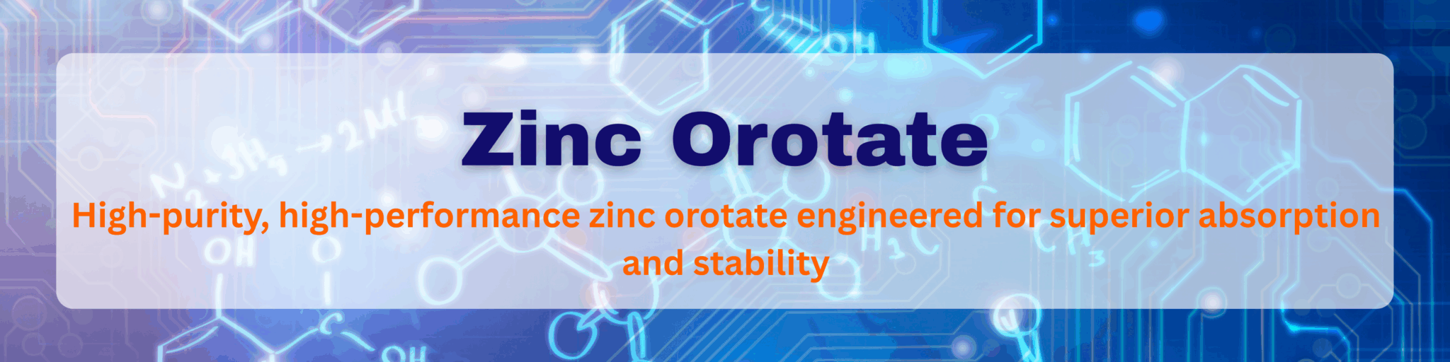 Zinc Orotate for Advanced Mineral Formulations | Manufacturer ...